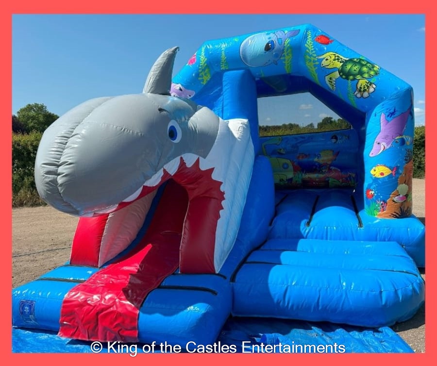 15ft x 12ft 3d shark castle - Bouncy Castle Hire, Rodeo Bull hire ...