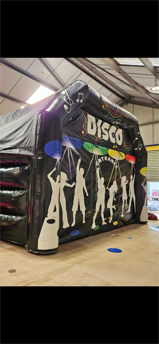 16ft x 20ft Disco Tent - Bouncy Castle Hire, Rodeo Bull hire, Slush ...