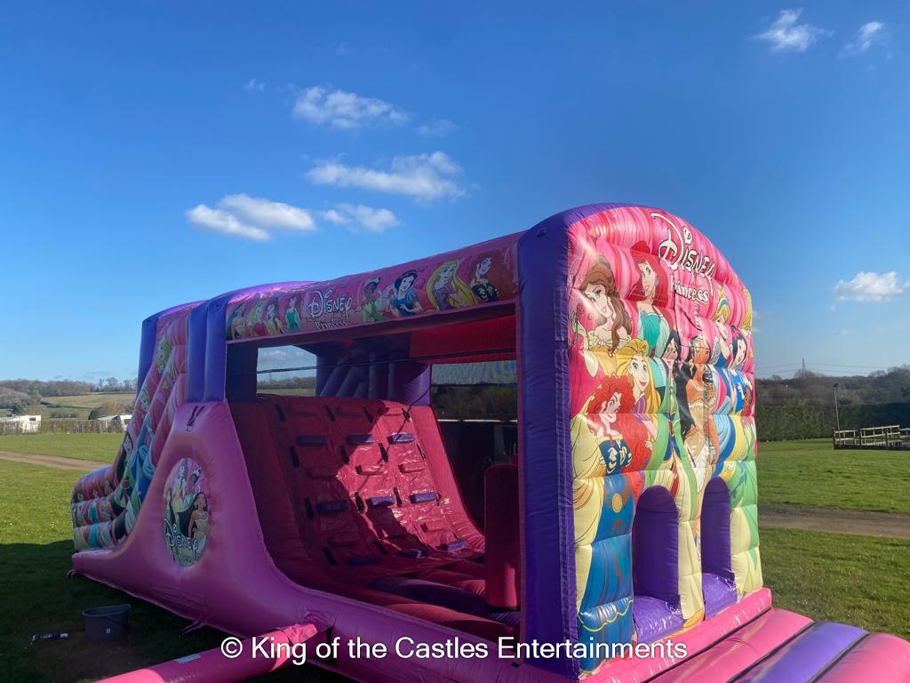 Princess obstacle course - Bouncy Castle Hire, Rodeo Bull hire, Slush ...