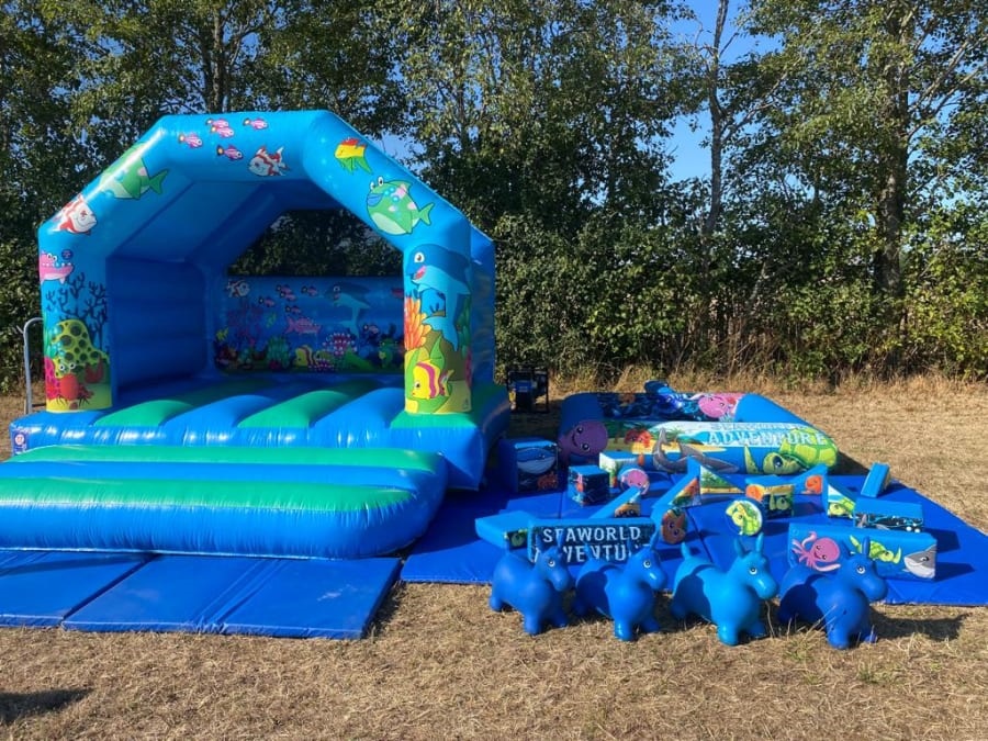 SeaWorld Castle & Soft play package - Bouncy Castle Hire, Rodeo Bull ...